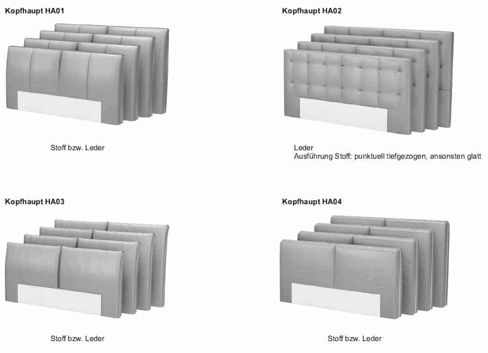 Boxspringbett ADA Hamilton | Topsofa24
